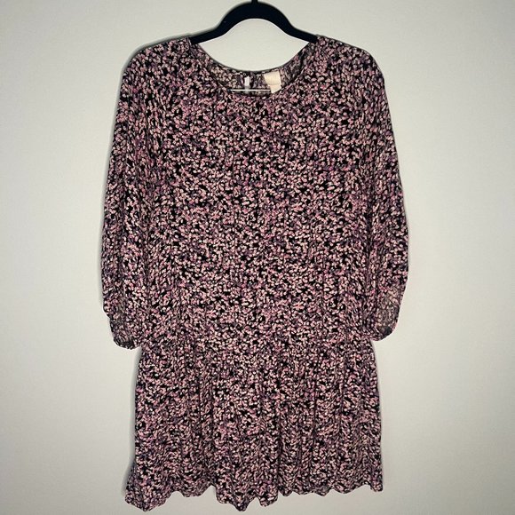 H&M | Dresses | Hm Floral Swing Dress | Poshmark